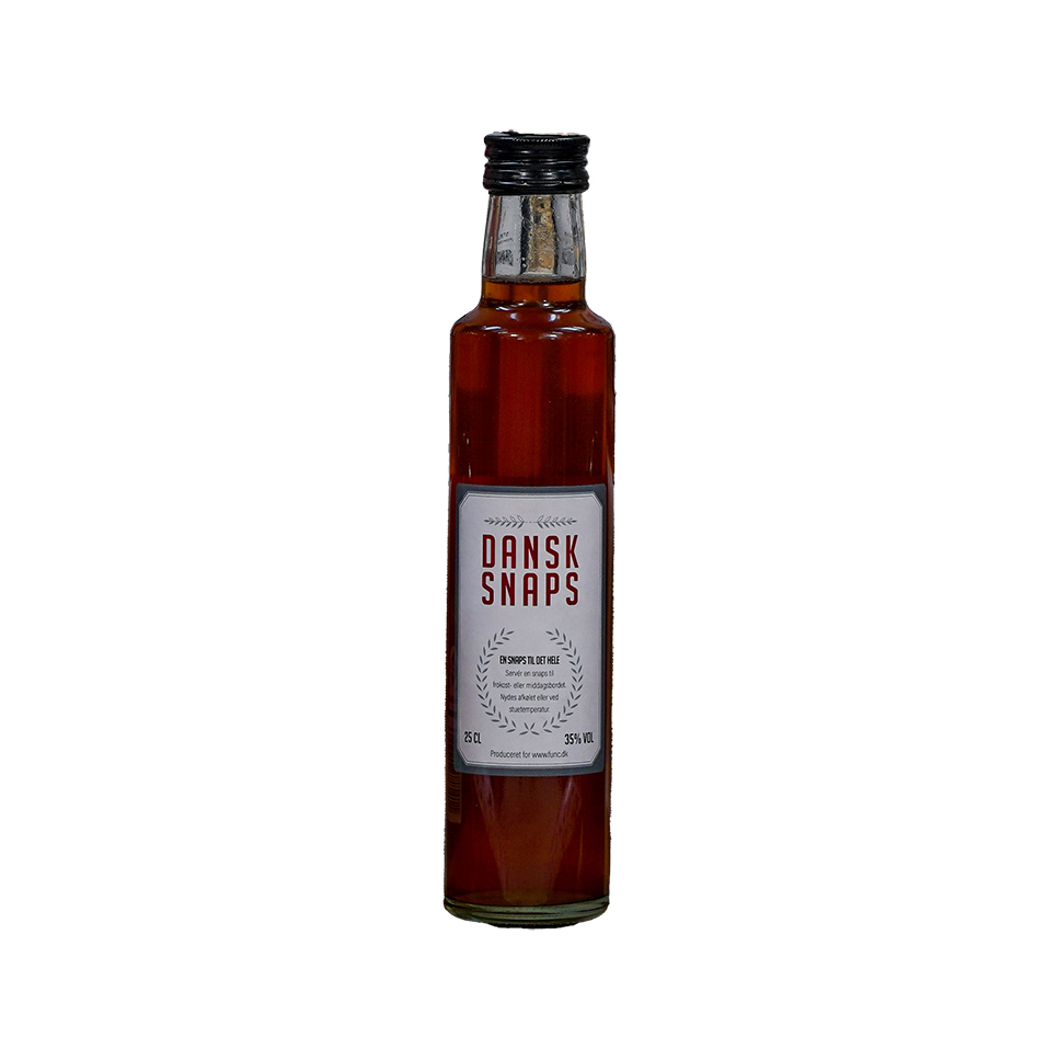 Dansk snaps 35% 25cl - Spiritus - Func, en del af Piffany Copenhagen